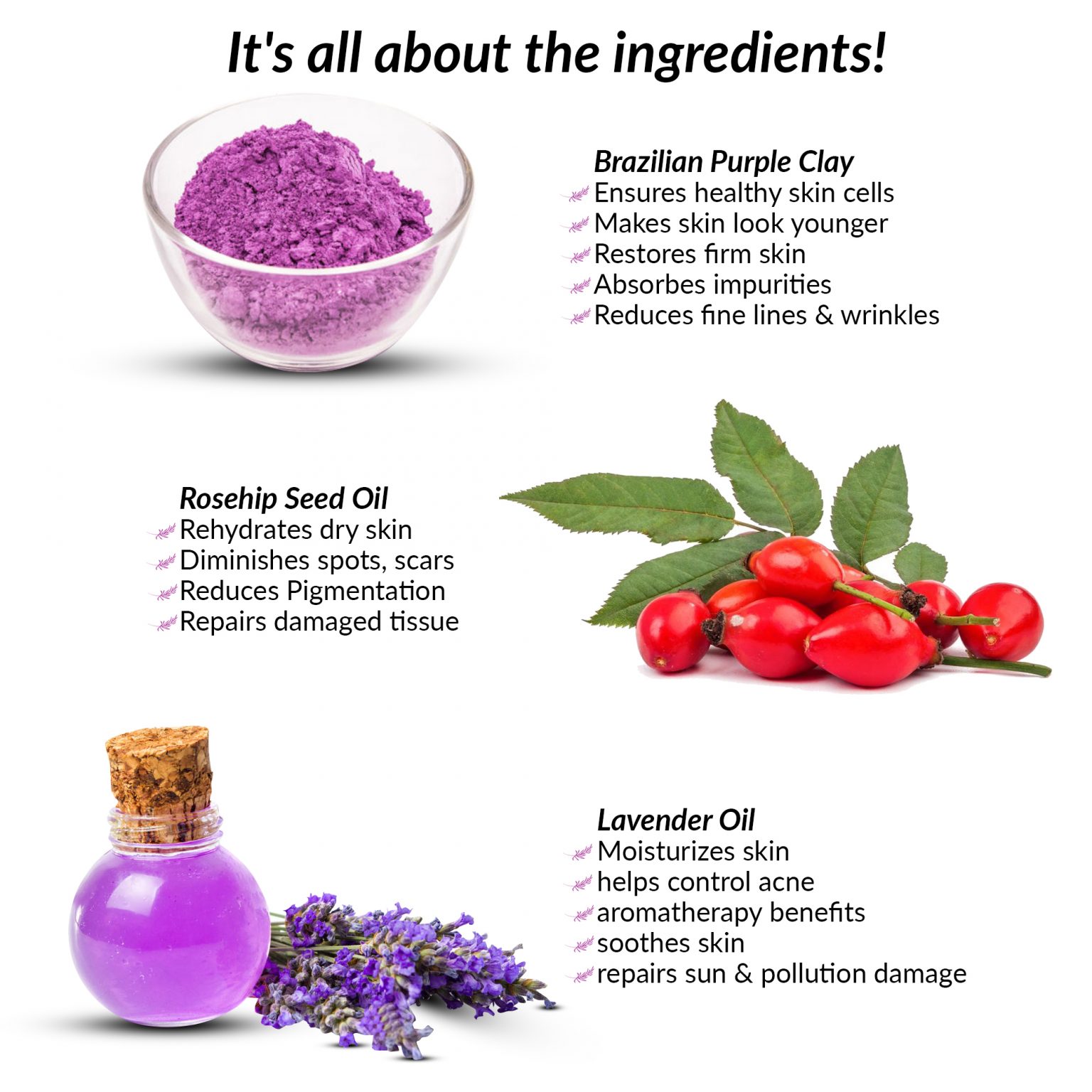 Matra Brazilian Purple Clay Mask - Best Anti Aging Face Mask