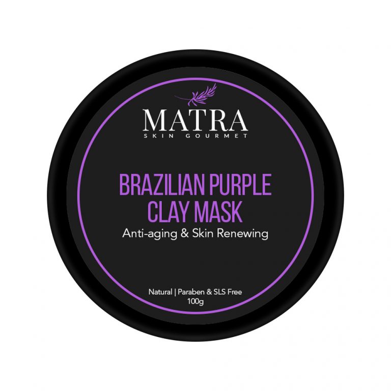 Matra Brazilian Purple Clay Mask - Best Anti Aging Face Mask