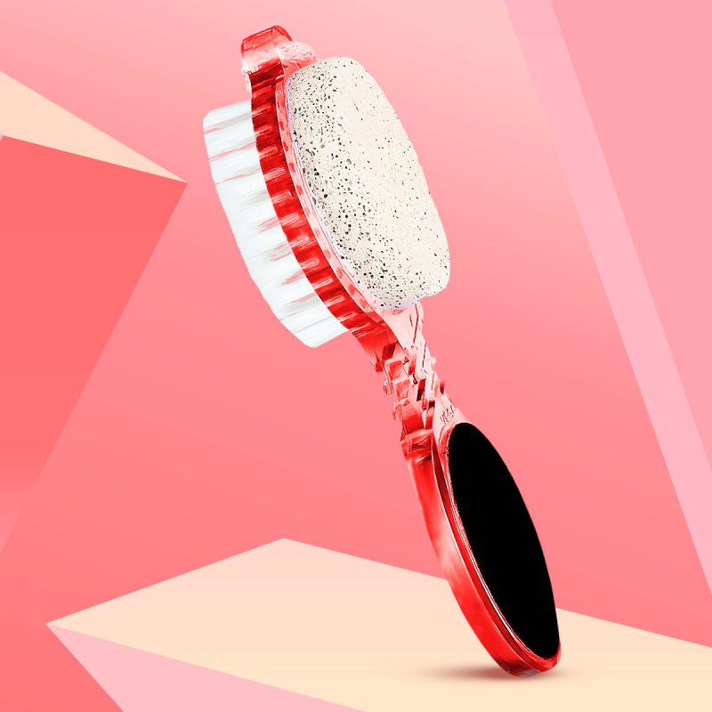 Matra Professional Foot Scrubber 4-in-1 Foot Cleaner Pedicure Brush ...