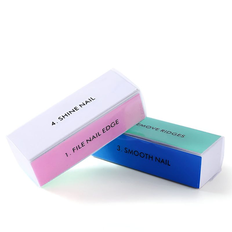 Matra 4 Way Nail Buffer Block with Filer, Shaper & Shiner for Manicure ...