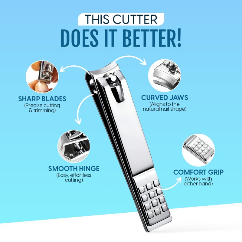 Matra Nail Cutter (1 pc) - Finger Nail Clipper & Toe Nail Trimmer for ...
