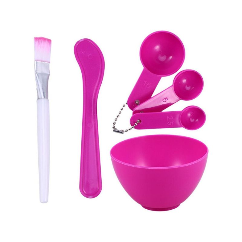 Matra Face Mask Mixing Bowl Set (6 pcs) - Face Pack Mixing Tool Kit ...